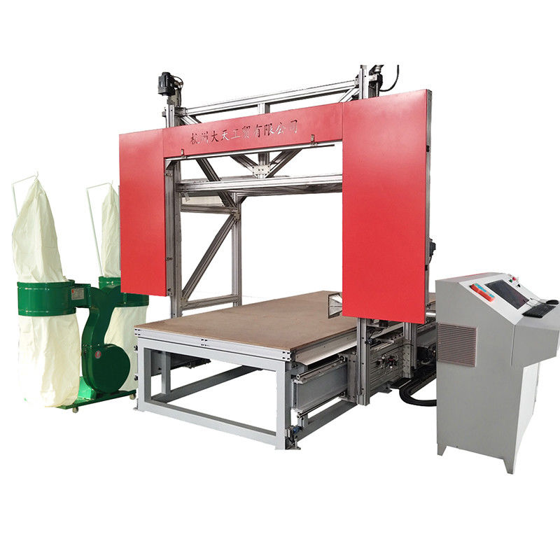 High Speed Fast Wire PU Foam Cutting Machine For Semi Rigid Foam